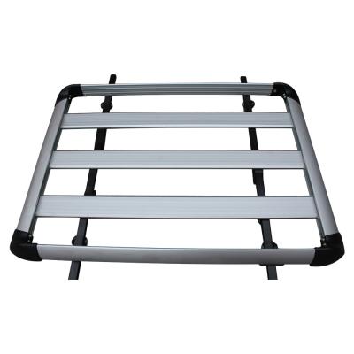 China 127*96cm 50*37 Inch Car Roof Rack Aluminum Material Black / Silver Color for sale