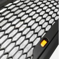 China TRD Front Custom Made Car Grills , ABS Matt Black 4X4 Front Grill Standard Size for sale
