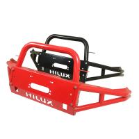 China Toyota Hilux Vigo Truck Bull Bar 100% Tested Black And Red Appearance for sale