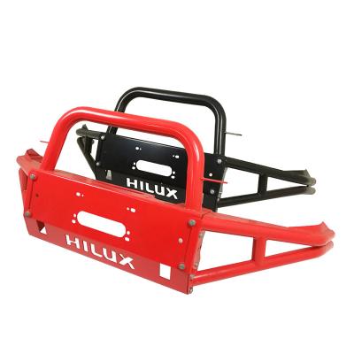 China Toyota Hilux Vigo Truck Bull Bar 100% Tested Black And Red Appearance for sale