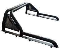 China Black Surface Truck Roll Bar Steel Power Coated Material 24 Months Warranty for sale