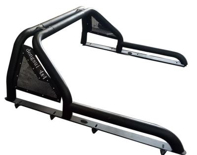 China Black Surface Truck Roll Bar Steel Power Coated Material 24 Months Warranty for sale
