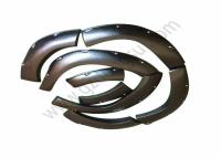 China Black Appearance Truck Fender Flare ABS Plastic Material For Toyota Fortuner for sale