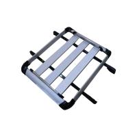 China 4X4 Aluminum Top Car Luggage Carrier Roof Rack 1 Year Warranty Silver Color for sale