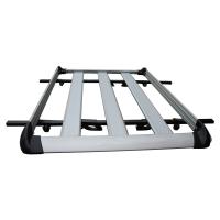 China 4X4 Aluminum Top Car Luggage Carrier Roof Rack 1 Year Warranty Silver Color for sale