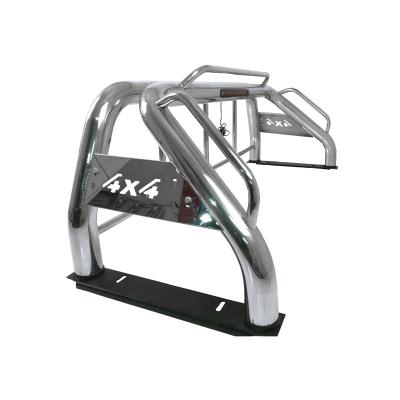 China OEM Manufacturer Wholesale Stainless Steel 4x4 Truck Roll Bar For Toyota Hilux VIGO for sale