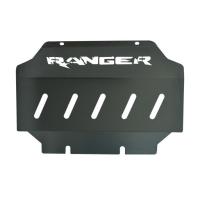 China 3mm Steel Front Engine Protection Skid Plate For Ford Ranger T7 4WD Wildtrack for sale