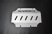 China 3mm Steel Front Engine Protection Skid Plate For Ford Ranger T7 4WD Wildtrack for sale
