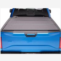 China Hilux 4 Doors D-MAX 2013 Pickup Bed Covers , Truck Tonneau Covers Black Color for sale