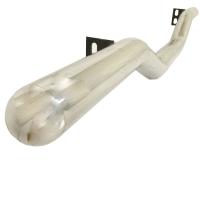China Off Road Stainless Steel Rear Bumper Protector Black / Silvery Surface for sale