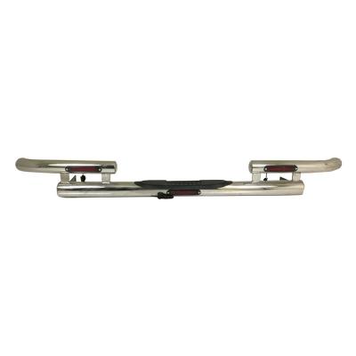 China Truck Bull Bar Stainless Steel Back Bumper Guard For Hilux Vigo for sale