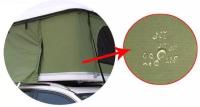 China Factory Supply 2020 Outdoor Camper Camping Black ABS Plastic Hard Shell Roof Top Tents For Car for sale