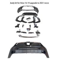 China OEM Manufacturer Wholesale for Toyota Hilux Revo update Rocco 2021 Car Front Bumper Grille for sale