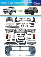 China Front Rear Bumper Car Body Kit For Toyota Hilux Vigo 05-14 Upgrade To 2021 Rocco for sale