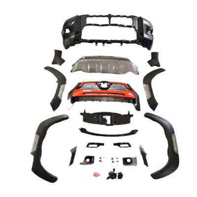 China Facelift Body Kit Fender Flare Skid Plate Toyota Hilux Revo Rocco 2021 for sale