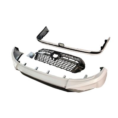 China Facelift Car Body Kit Front Grille Front Bumper Skid Plate Land Cruiser 2021 for sale