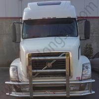 China 304 Stainless Steel Deer Grille Guard Bumper for Heavy Duty Semi Truck for sale