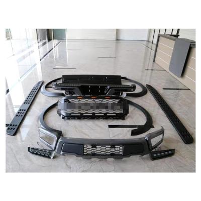 China ABS Plastic Facelift Body Kit Steel Front Bumper Front Grille F150 2021 for sale