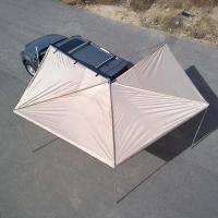 China Sunproof Waterproof 270 Degree hardtop rooftop tent With Cloth Room for sale