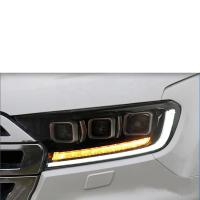 China LED 3 Lens Ford Ranger Headlight With Streamer 0.13CBM Volume for sale