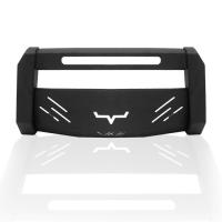 China Customized 4x4 Accessories Pickup Truck Black Steel Front Bumper Bull Bar Nugde Bar For Hilux Navara D-max for sale