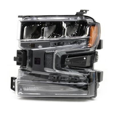 China Red LED Headlight Tail Light For Chevrolet SILVERADO 2019 To 2021 for sale