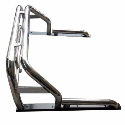 China 201 Stainless Steel Anti Sport Truck Roll Bar For Isuzu D-MAX Ford Ranger Mitsubishi Triton Mazda BT50 F150 for sale