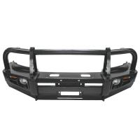 China OEM ODM Black Steel Land Cruiser Bumper Guard 4x4 Auto Accessories for sale