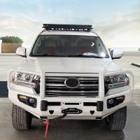 China 4x4 Accessories Pickup Truck Steel Power Coating Front Bumper Bull Bar For Toyota Hilux LC79 for sale
