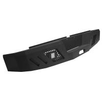 China OEM Car Accessories 4x4 With Two Led Lights Steel Guard Rear Bumper For Toyota Hilux Vigo 2012-2015 for sale