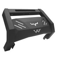 China Factory Supply 4x4 Black Bull Bar Pick Up Front Bumper For Ford Ranger T6 T7 Truck for sale