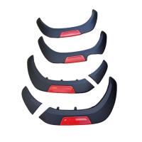 China Black 4X4 Concave Rivet ABS Fender Flares For Toyota Hilux Revo 2019 2021 for sale