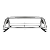 China Customized Logo 4X4 Auto Part Stainless Steel Sports Roll Bar Car Accessories For Hilux Ranger Triton Navara for sale