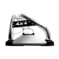 China Customized Logo 4X4 Auto Part Stainless Steel Sports Roll Bar Car Accessories For Hilux Ranger Triton Navara for sale
