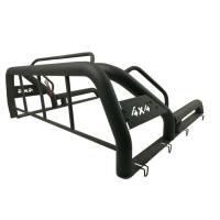 China Dongsui Factory Supply Pickup Steel Roll Bar 4x4 With Light For Nissan Navara NP300 Isuzu Dmax for sale