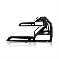 China Dongsui Factory Supply Pickup Steel Roll Bar 4x4 With Light For Nissan Navara NP300 Isuzu Dmax for sale