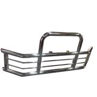 China Stainless Steel Big Rig Deer Bumper Guard For International Prostar for sale