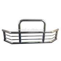 China Stainless Steel Big Rig Deer Bumper Guard For International Prostar for sale