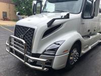 China Polishing Surface Truck Deer Guard Stainless Steel Big Rig Deer Bumper Guard For Volvo for sale
