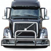 China Affordable Maximum Protection Silver Stainless Steel Truck Deer Guard For B2B Market for sale