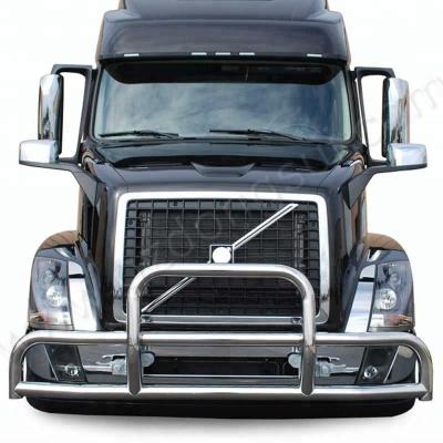 China Affordable Maximum Protection Silver Stainless Steel Truck Deer Guard For B2B Market for sale