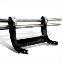 China New Efficient Car Front Steel Bull Bar with Led Lights for Hiace Ford Jeep Mitsushi Lc200 toyota nissan ford jeep Toyota Hilux F150 Isuzu Hiace Mitsubishi jeep gmc  great wall Volkswagen for sale