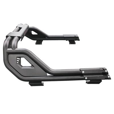 China Off Road Black Steel Universal Sport Roll Bar With Brake Lighta For Hilux Navara Ranger for sale