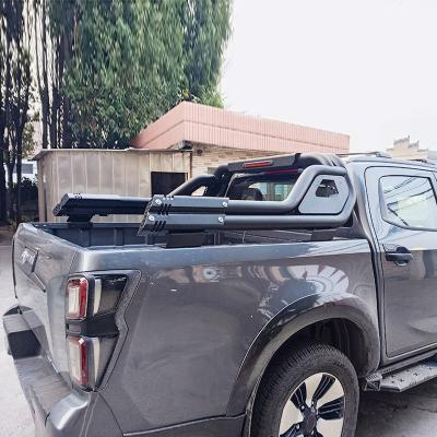 China OEM Factory Supply Stainless Steel Truck Roll Bar For Isuzu D-MAX Black Powder Coating for sale