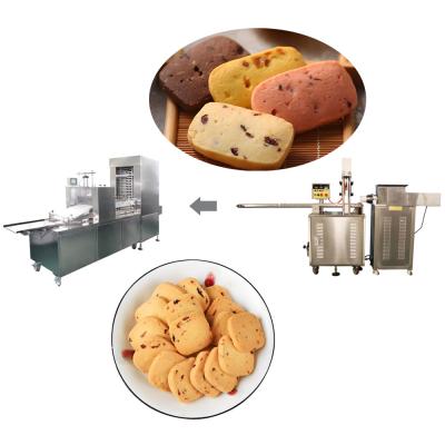 China High Capacity 80-260 Pieces Per Minutes Frozen Cookie Production Line Equipment for sale