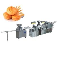 China Automatic Pastry Shredded Bread Production Line With Cutting Machine for sale