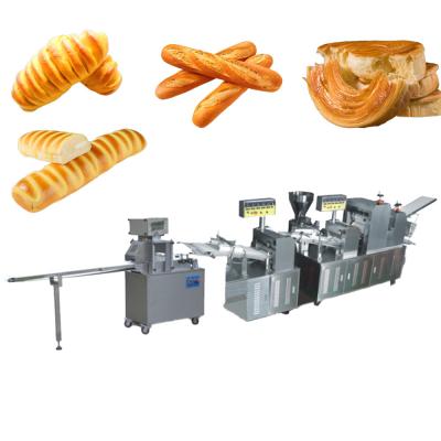 China 50-200Pcs Capacity Automatic Hand-Shredded Bread Production Line Making Machine for sale