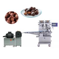 China PLC Automatic Low Noise Filled Stuffed Energy Dates Balls Making Machine for sale