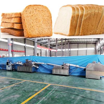 China Bangladesh Dry Toast Ropes Forming Machine Production Line For Rusk Toast for sale