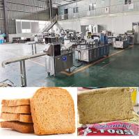 China Bangladesh Market Milk Butter Rusk Biscuits Toast Ropes Forming Machine for sale